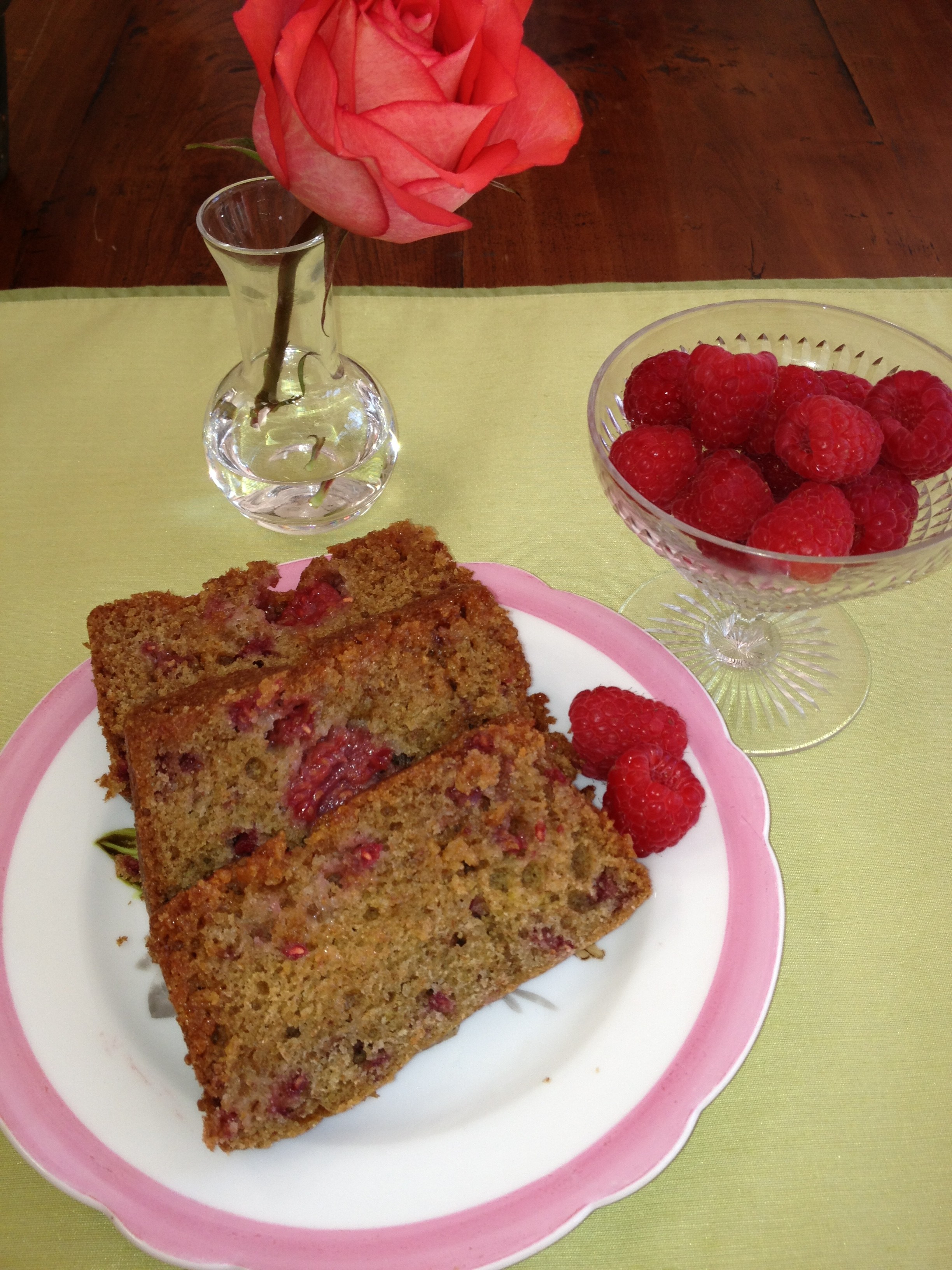 raspberry choc chip bread - Zen of Slow Cooking Blog